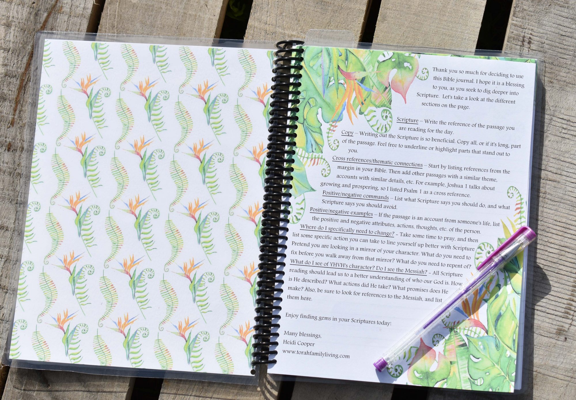 My Bible Journal - Torah Family Living