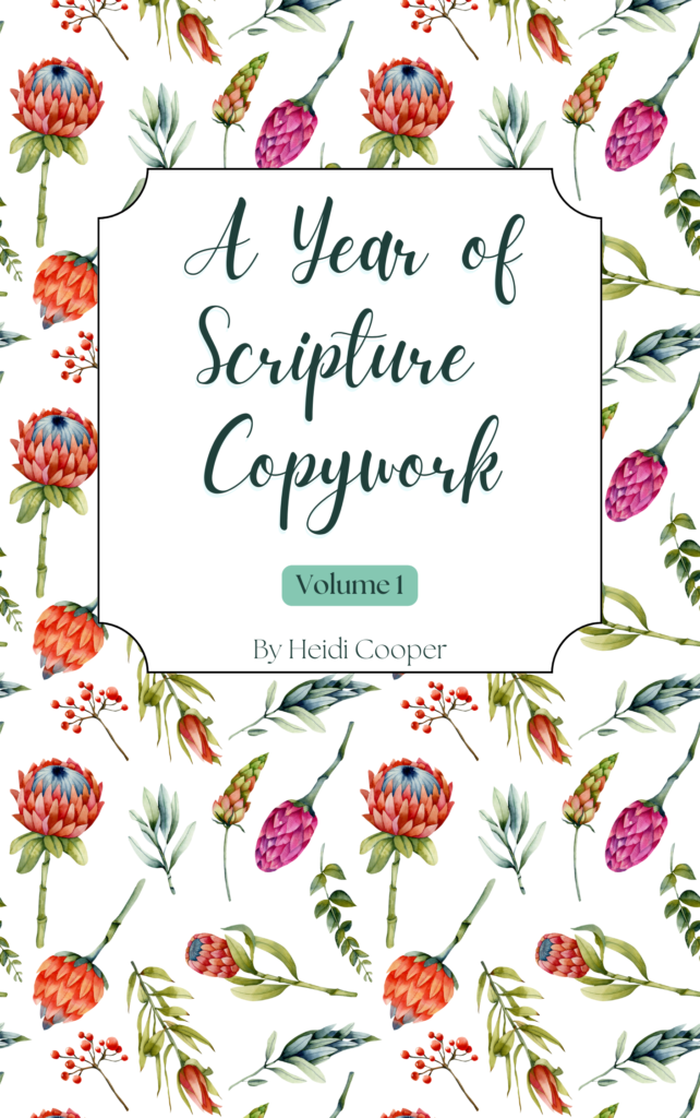 Year 1 Copywork Collection - Torah Family Living