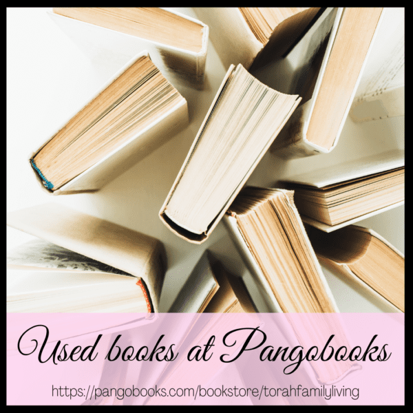 Pangobooks used book selection - Torah Family Living