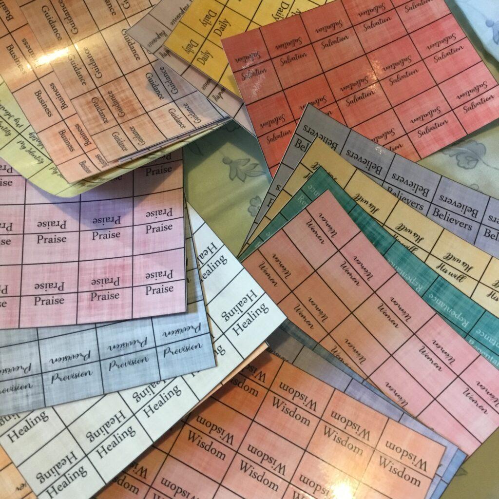 Praying the Scriptures printable – Torah Family Living